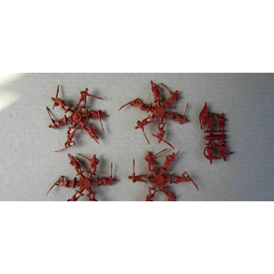 Bundle Lot Of Red Box Ukrainian Cossack Infantry Set1 2 3 72114 72115